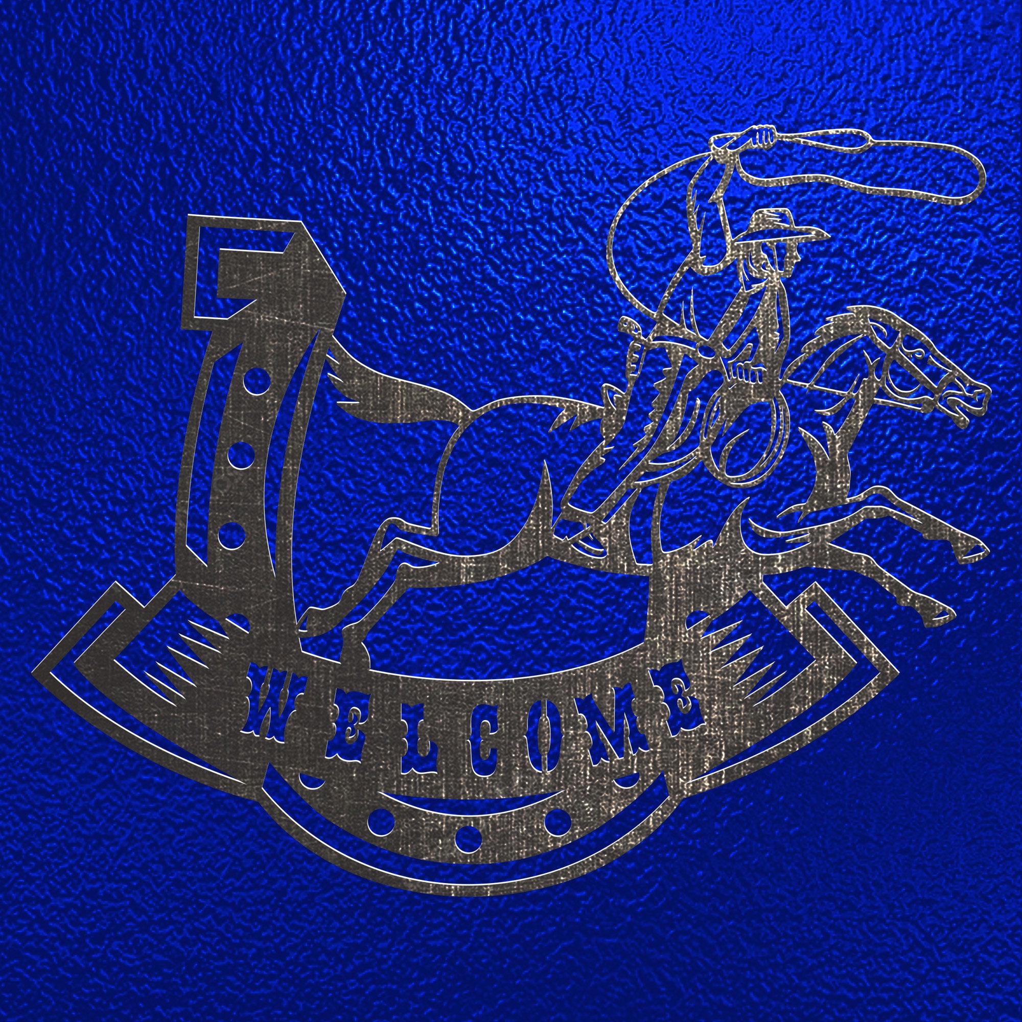 Welcome Sign Dxf Horseshoe Svg Cowboy Svg Western Svg Horse - Etsy