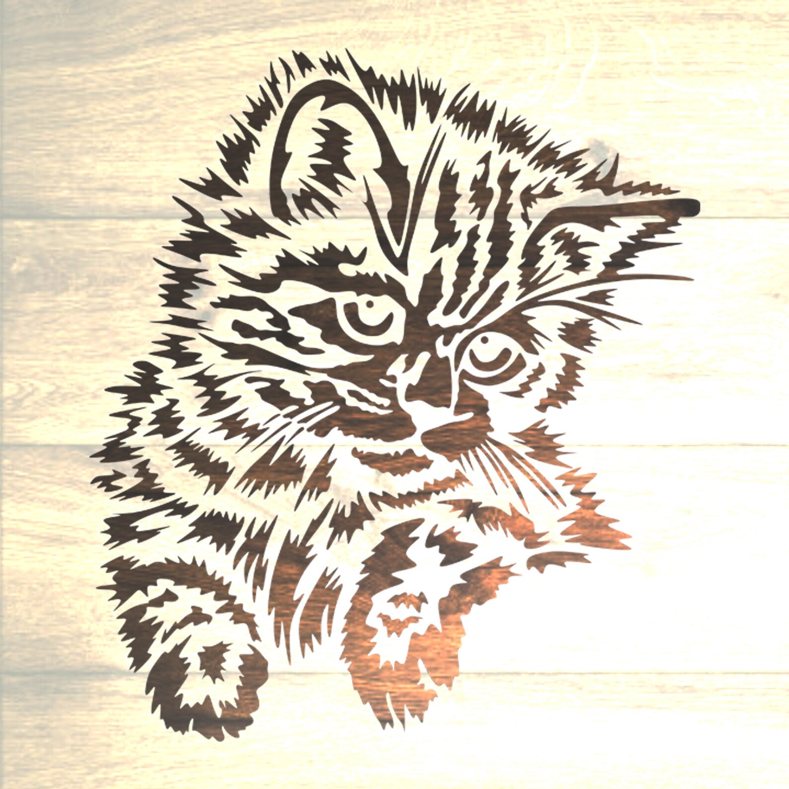 Katze Svg Kätzchen Svg Katze Silhouette Katze Clipart süße | Etsy