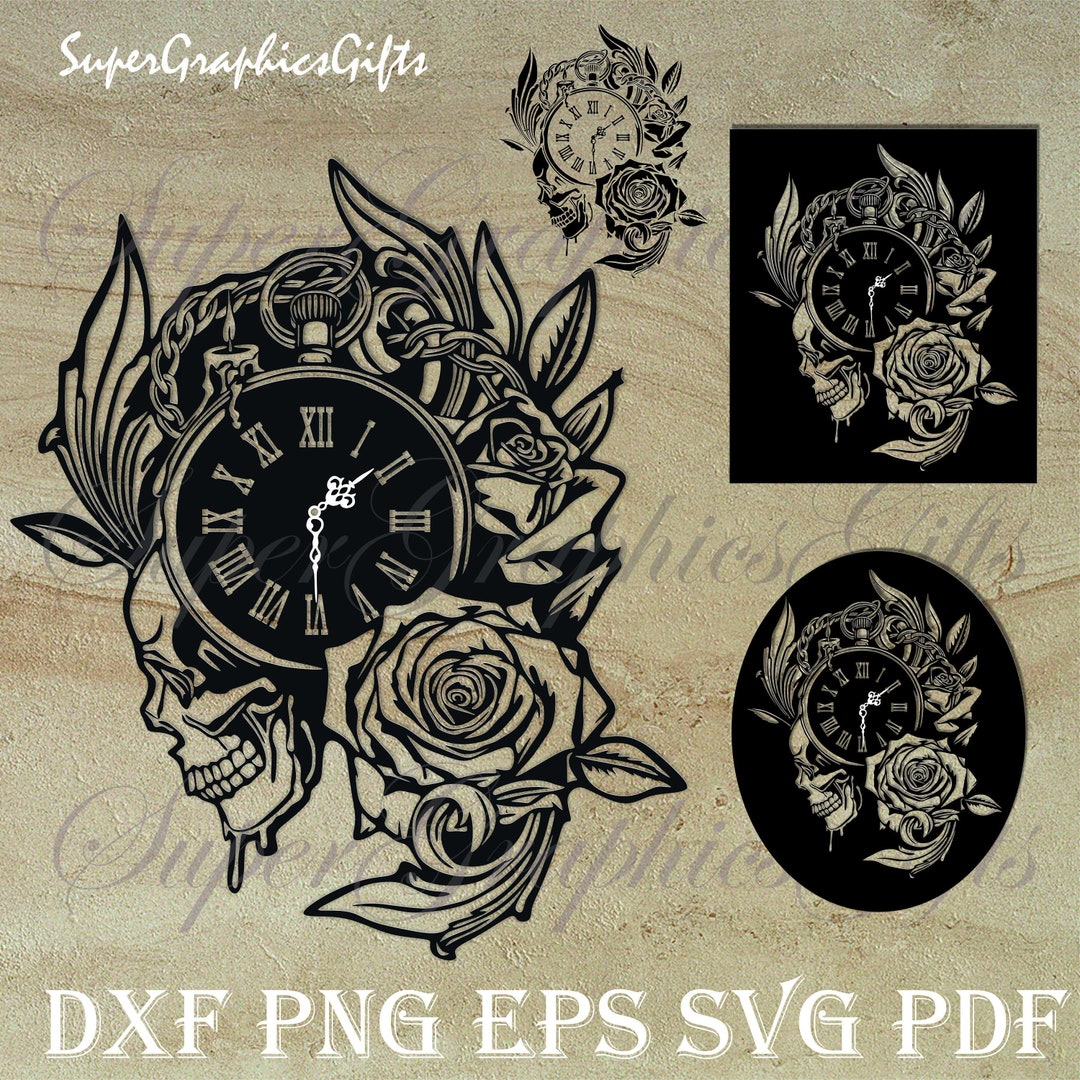 Сlock Svg,wall Clock,watch Svg,clock Stencil,clock Clipart,commercial ...