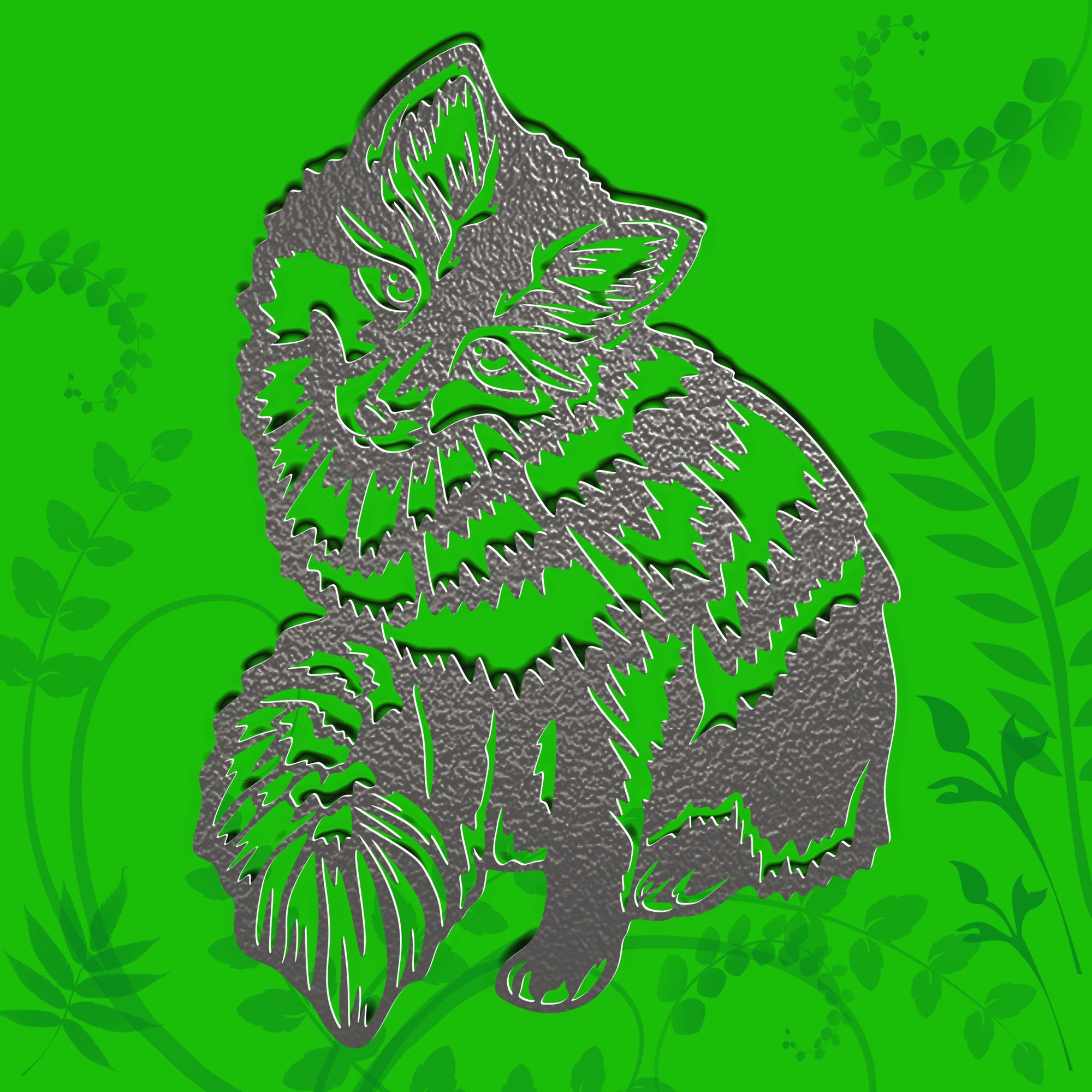 Fox Svgcute Fox Clipartfox Silhouette Svgfox Wall | Etsy