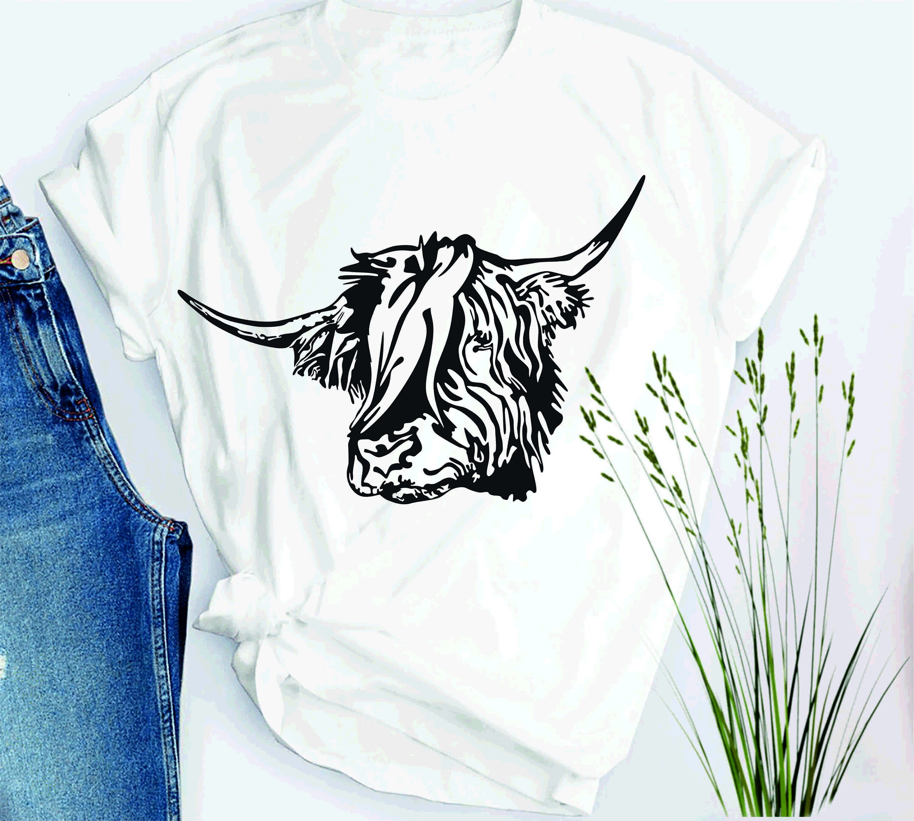 COW DXF Cow Head Svg Svg Farm Animals File Dxf Silhouettes - Etsy