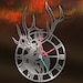 Сlock Svg,clock Face Svg, Deer Svg,commercial Use Svg, Hunting Svg ...