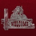 Welcome Sign Dxfhorse Svgwelcome Svg Western Svghorse - Etsy