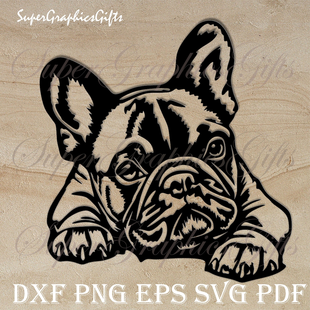 French Bulldog Svg,bulldog Clipart,cute Dog,puppy Cut File,digital ...