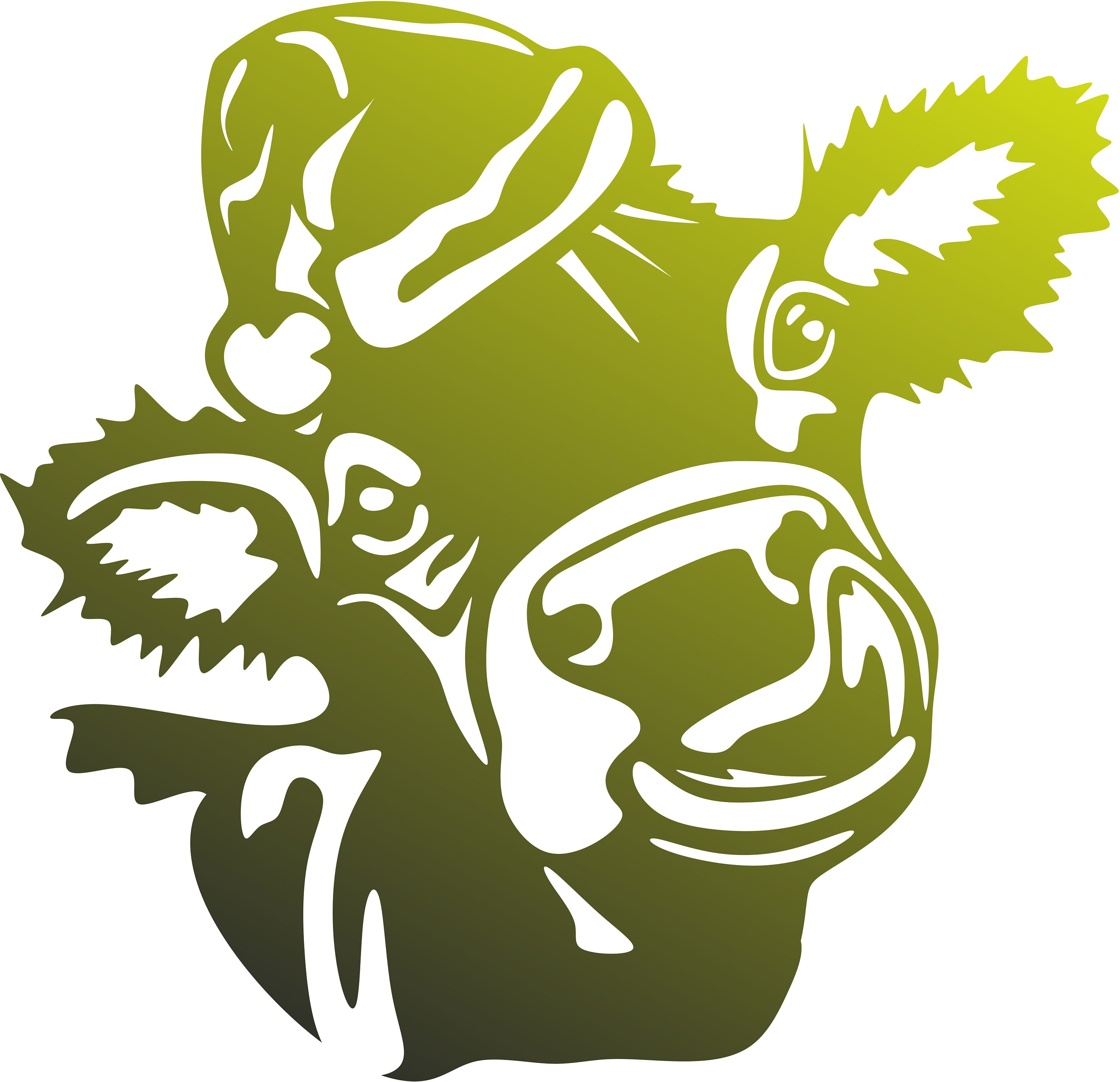 Vaca dxf cabeza de toro eps toro de Navidad png racimo de | Etsy