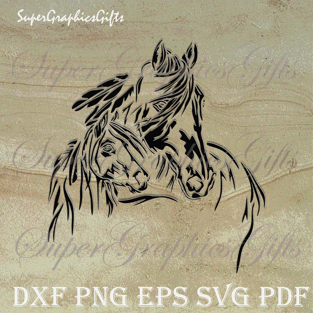 Horse Svg, Western Svg, Silhouette of a Horse, Cowboy Svg, Rodeo Svg ...