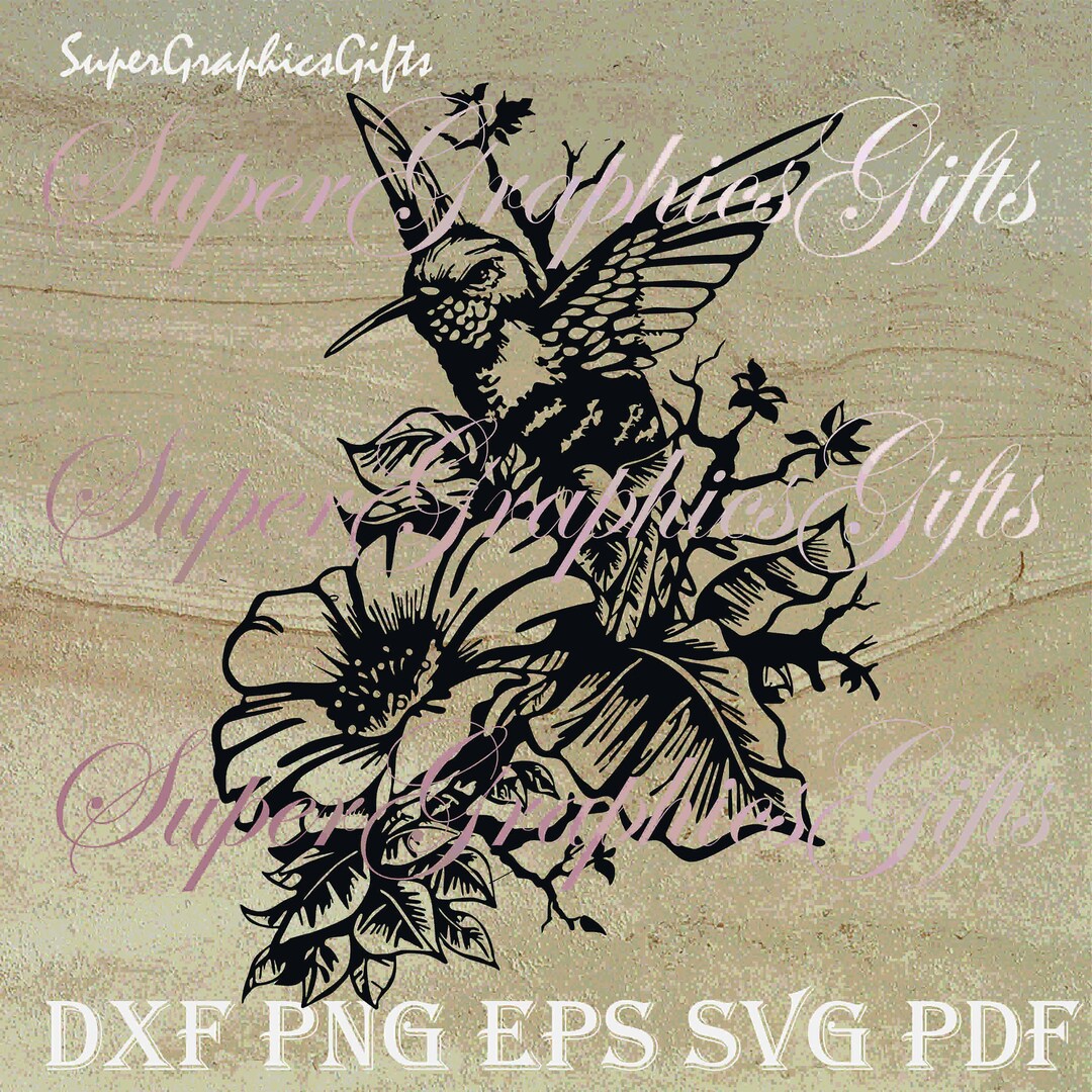 Hummingbird Eps, Bird Silhouette, Silhouette, Crying Bird, Bird Vector ...