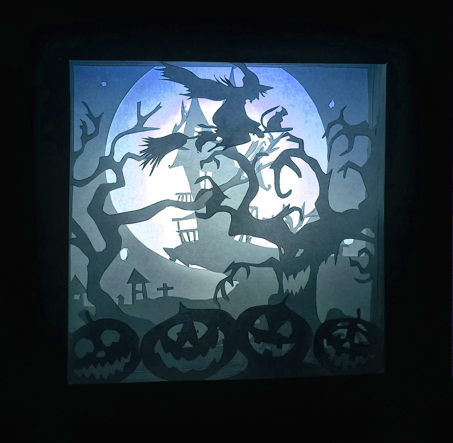 3D Lightbox Template File Cut Out of Paper, Do It Yourselfcut Out ...