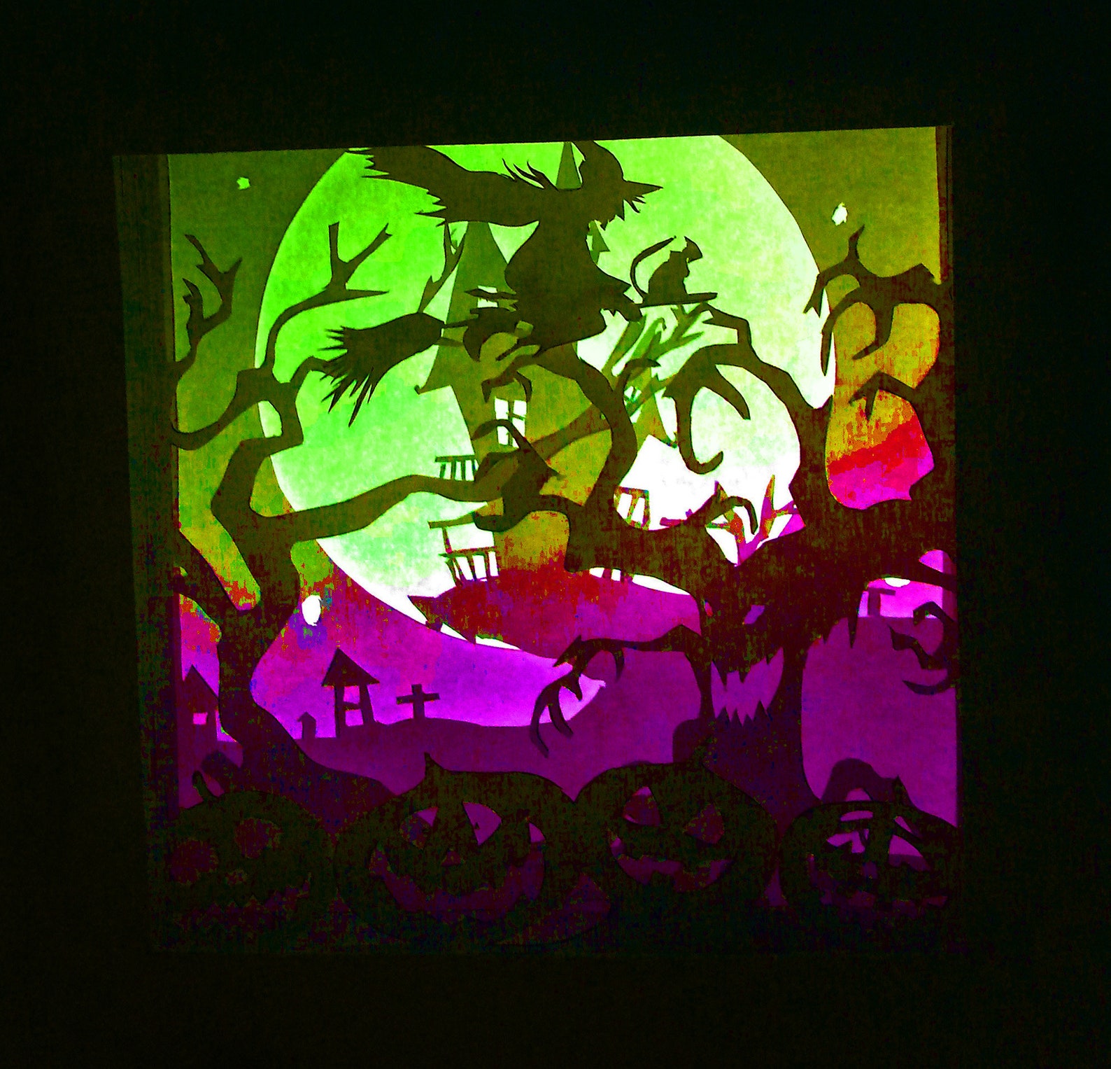 3D Lightbox Template File Cut Out of Paper, Do It Yourselfcut Out ...