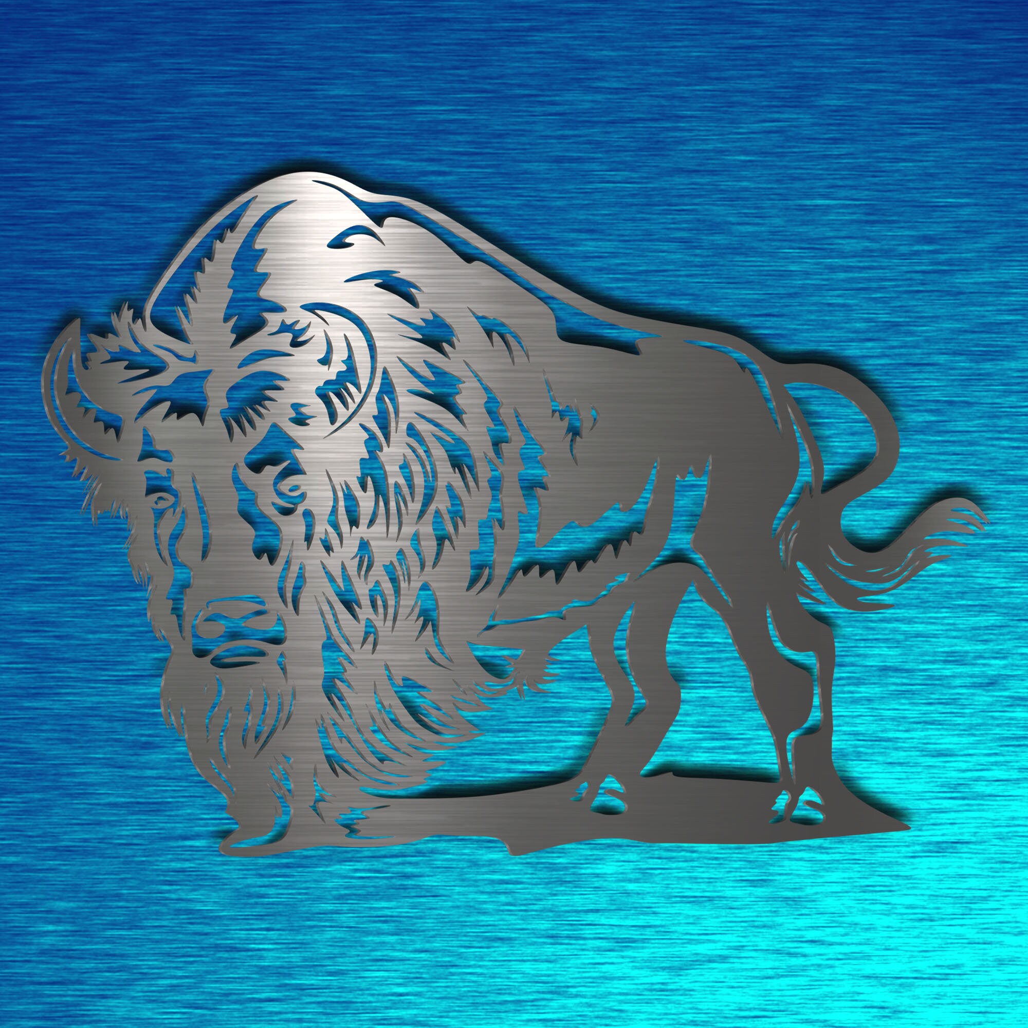 Bison Dxf Bison Svgbuffalo Svgbuffalo Pngbuffalobull Svg | Etsy