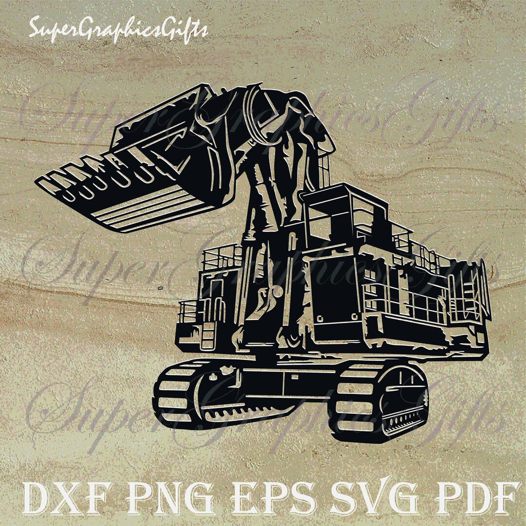 Excavator Svg,bulldozer Svg,construction Svg,tractor Svg,bulldozer ...