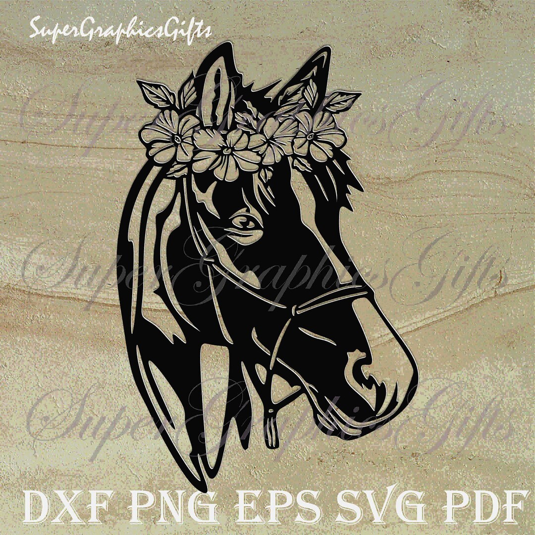 Horse Svg-horse Head Svg-horse Girl Svg-horse SVG Files Horse Clipart ...