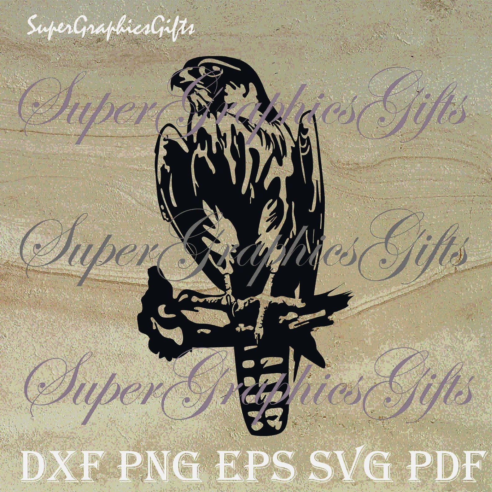 Falcon Svg Silhouette of a Bird Falcon Silhouette the Bird - Etsy