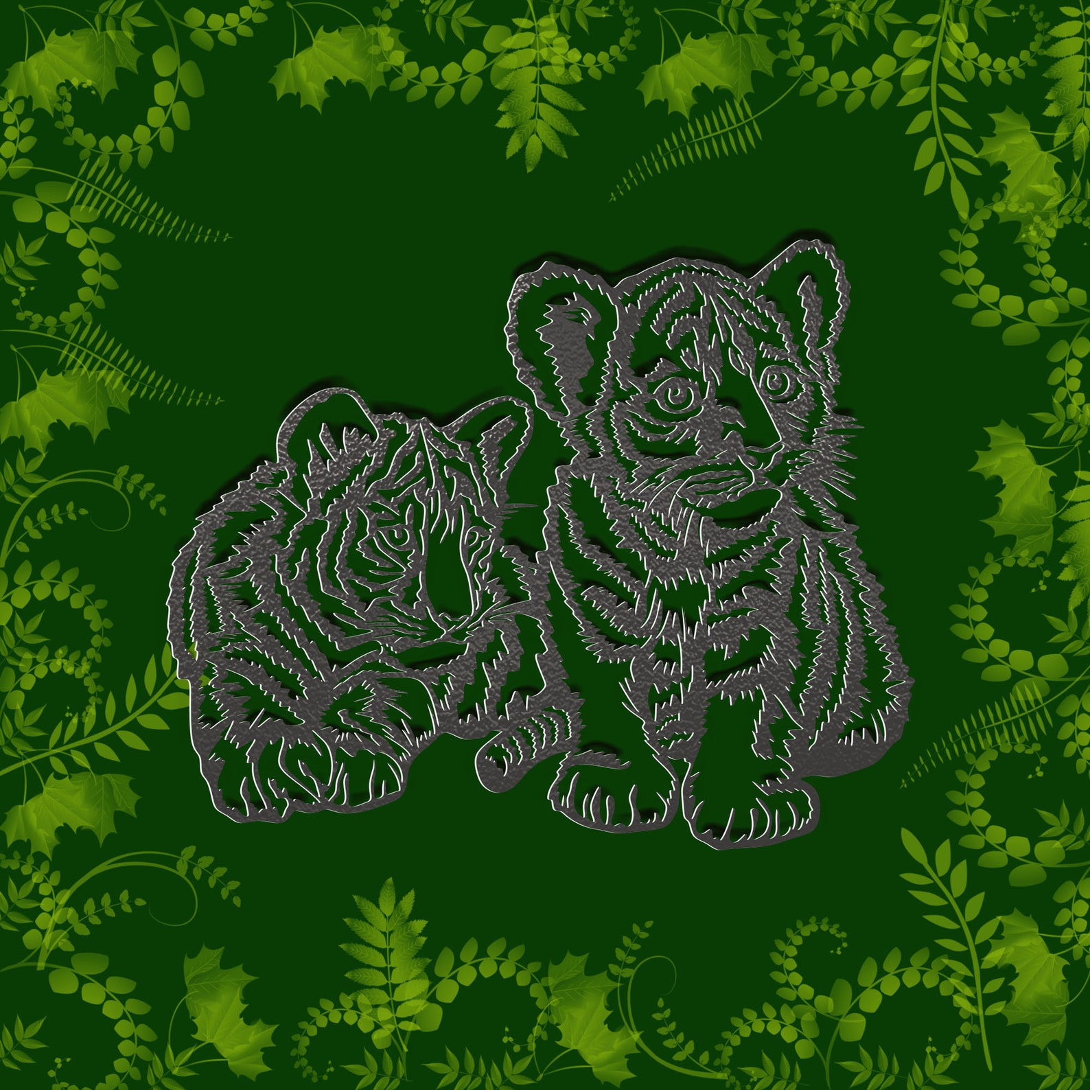 Tiger Svgtiger Digitaltiger Dxflaser Cnc Filetiger | Etsy