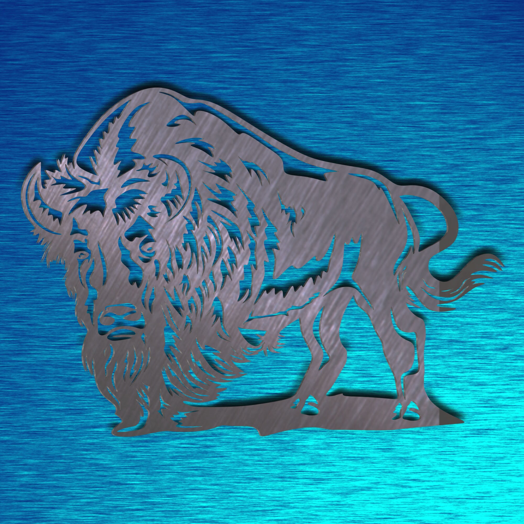 Bison Dxf Bison Svgbuffalo Svgbuffalo Pngbuffalobull Svg | Etsy