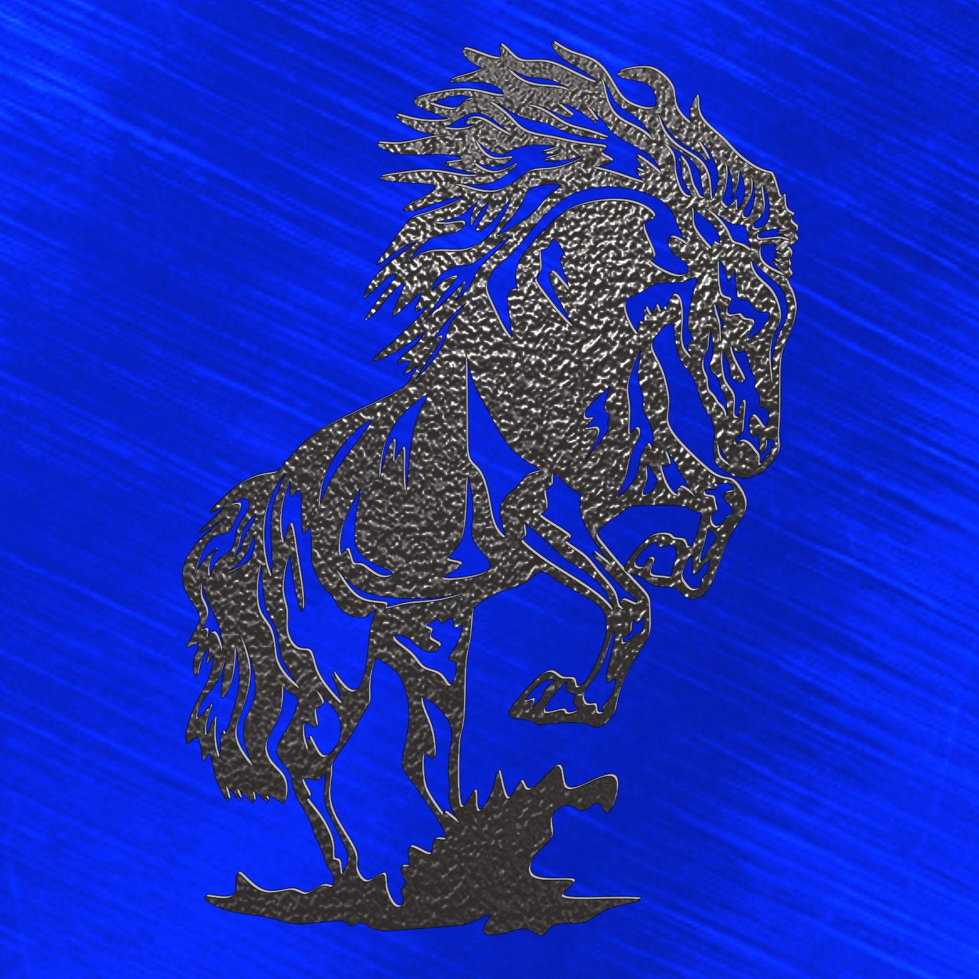 Horse Svg Western Svg Silhouette of a Horse Cowboy Svg | Etsy