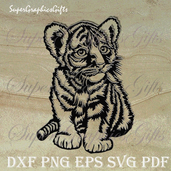 Tiger Svgtiger Digitaltiger Dxftiger Pngtiger | Etsy