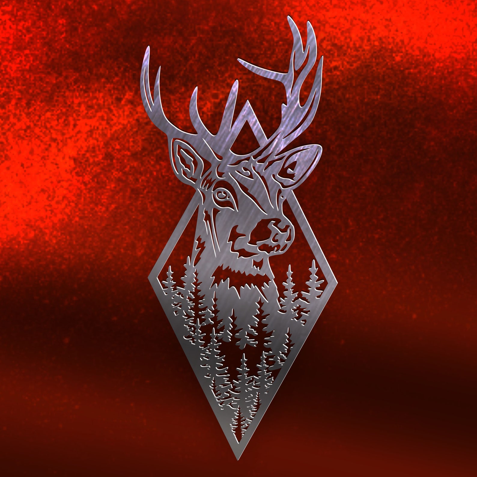 Deer head svgdeer svgCommercial Use Svg hunting svg deer | Etsy