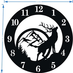 Сlock Svg,clock Face Svg, Deer Svg,commercial Use Svg, Hunting Svg ...