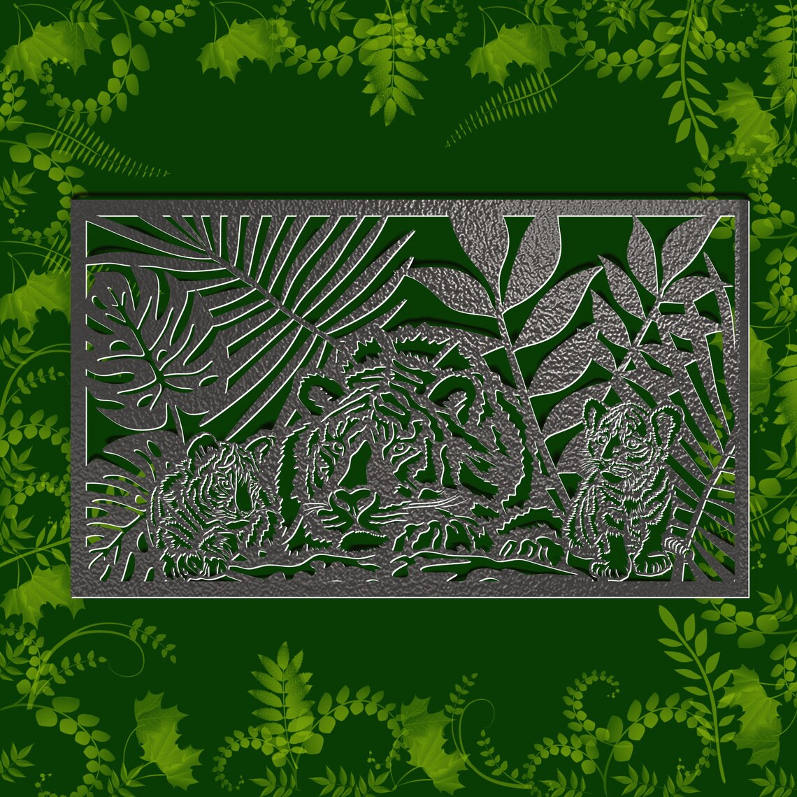 Tiger Svgtiger Digitaltiger Dxflaser Cnc Filetiger | Etsy