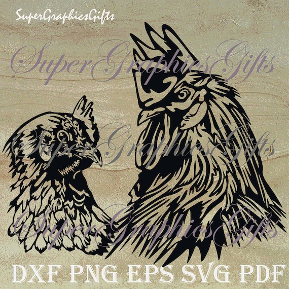 Rooster Svg Chicken Svg Chicken Coop Signs Chicken Clipart | Etsy