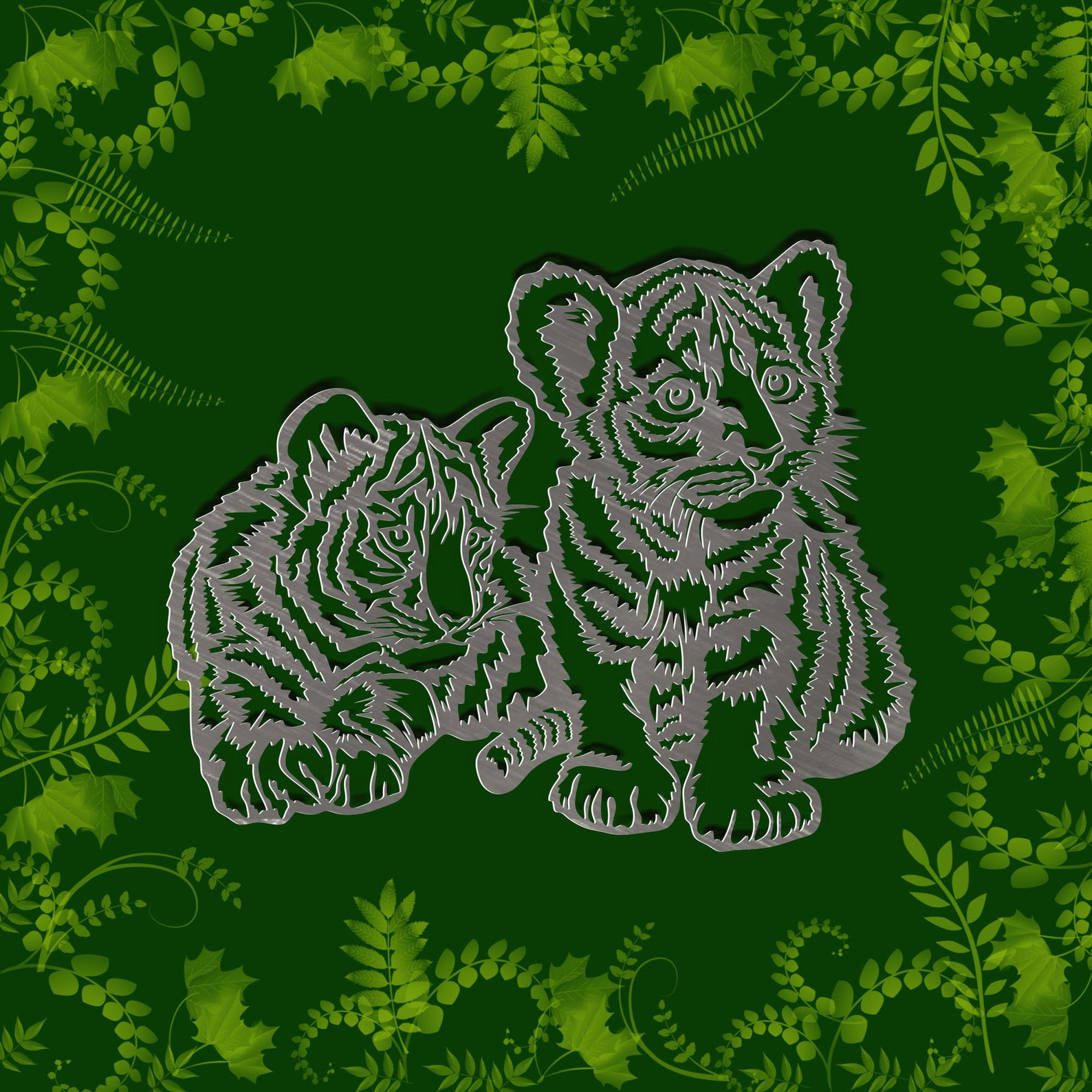 Tiger Svgtiger Digitaltiger Dxflaser Cnc Filetiger | Etsy