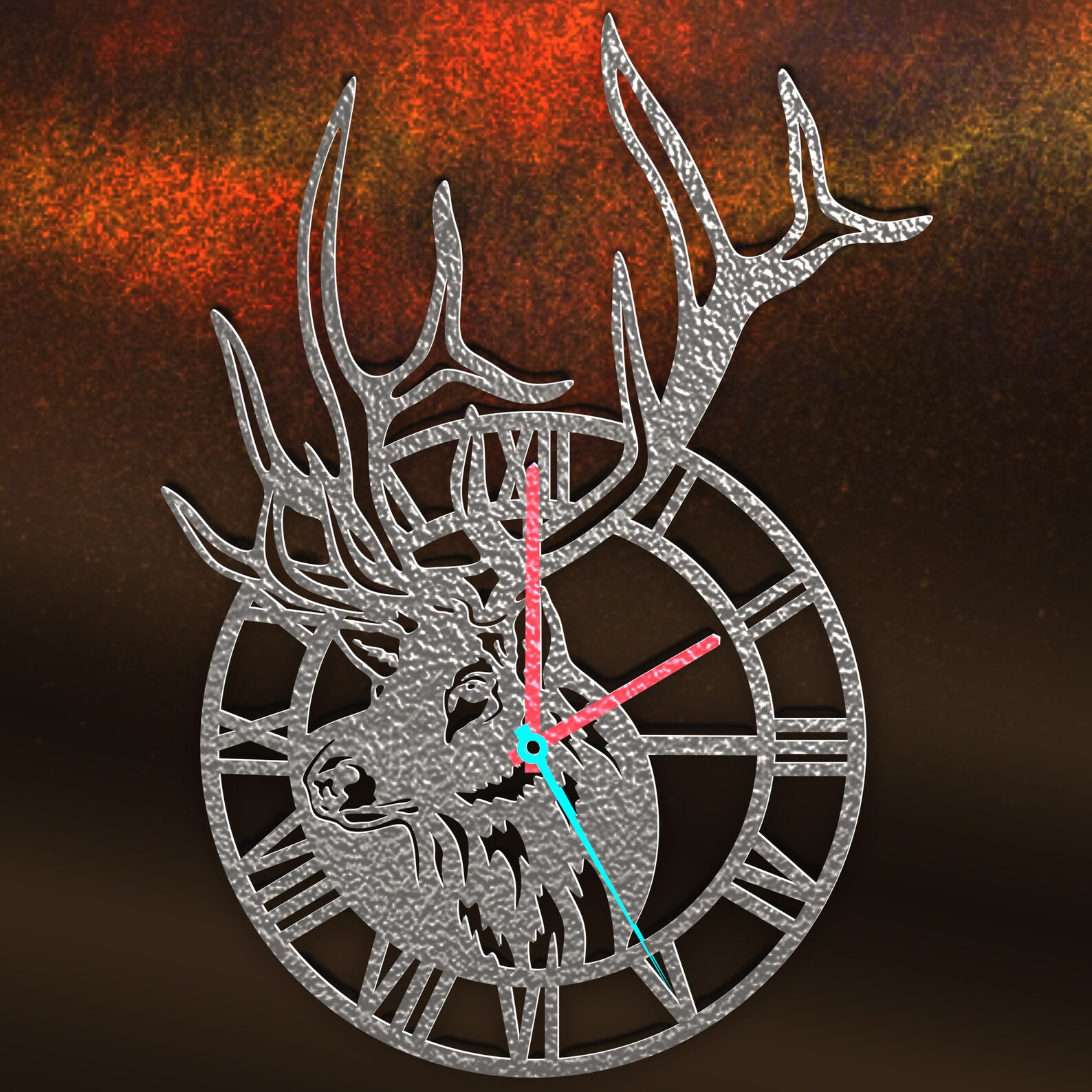 Сlock Svg,clock Face Svg, Deer Svg,commercial Use Svg, Hunting Svg ...