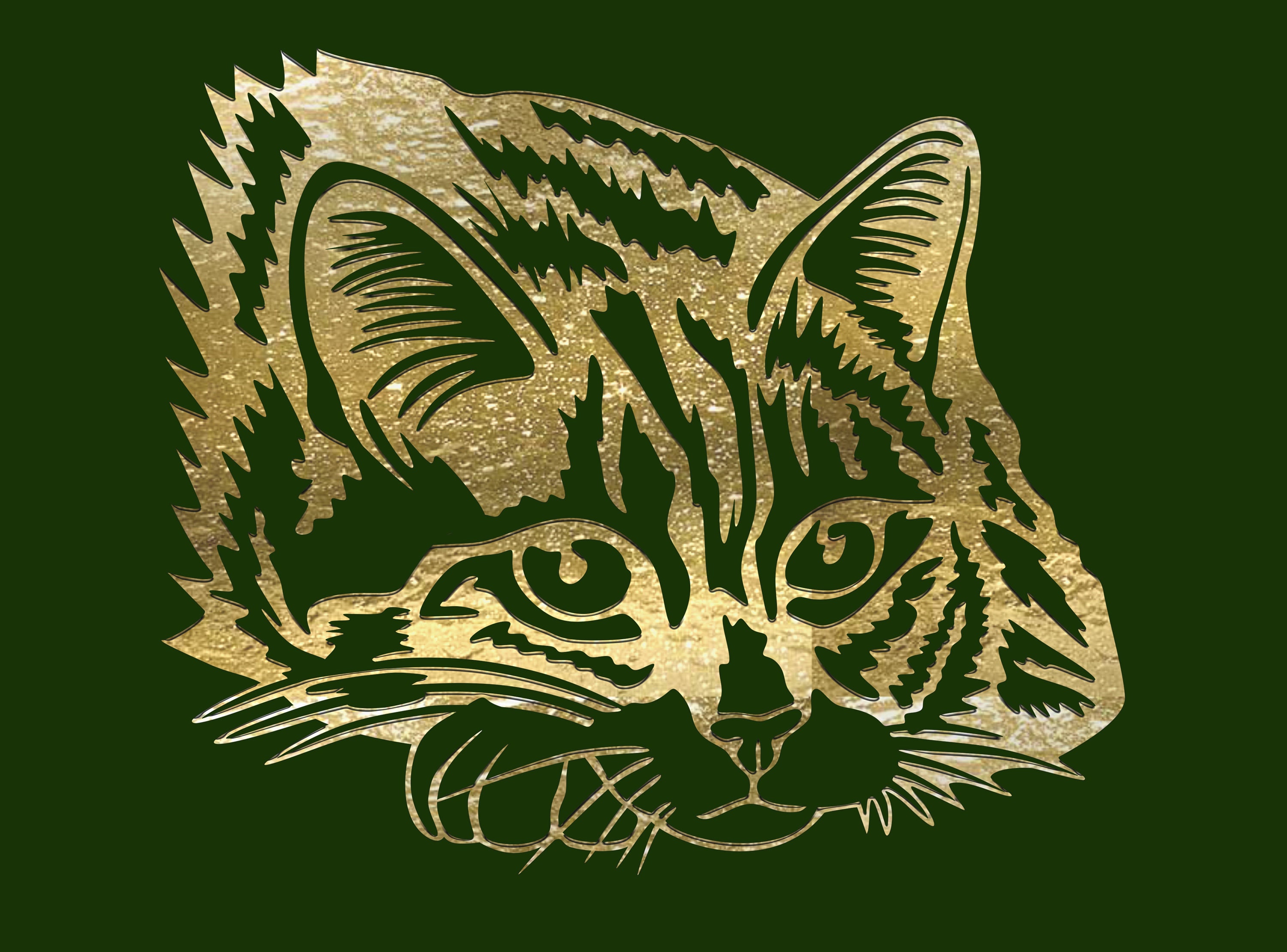 Cat Svg Kitten Svg Cat Silhouette Cat Clipart Cute Cat Svg Cat | Etsy