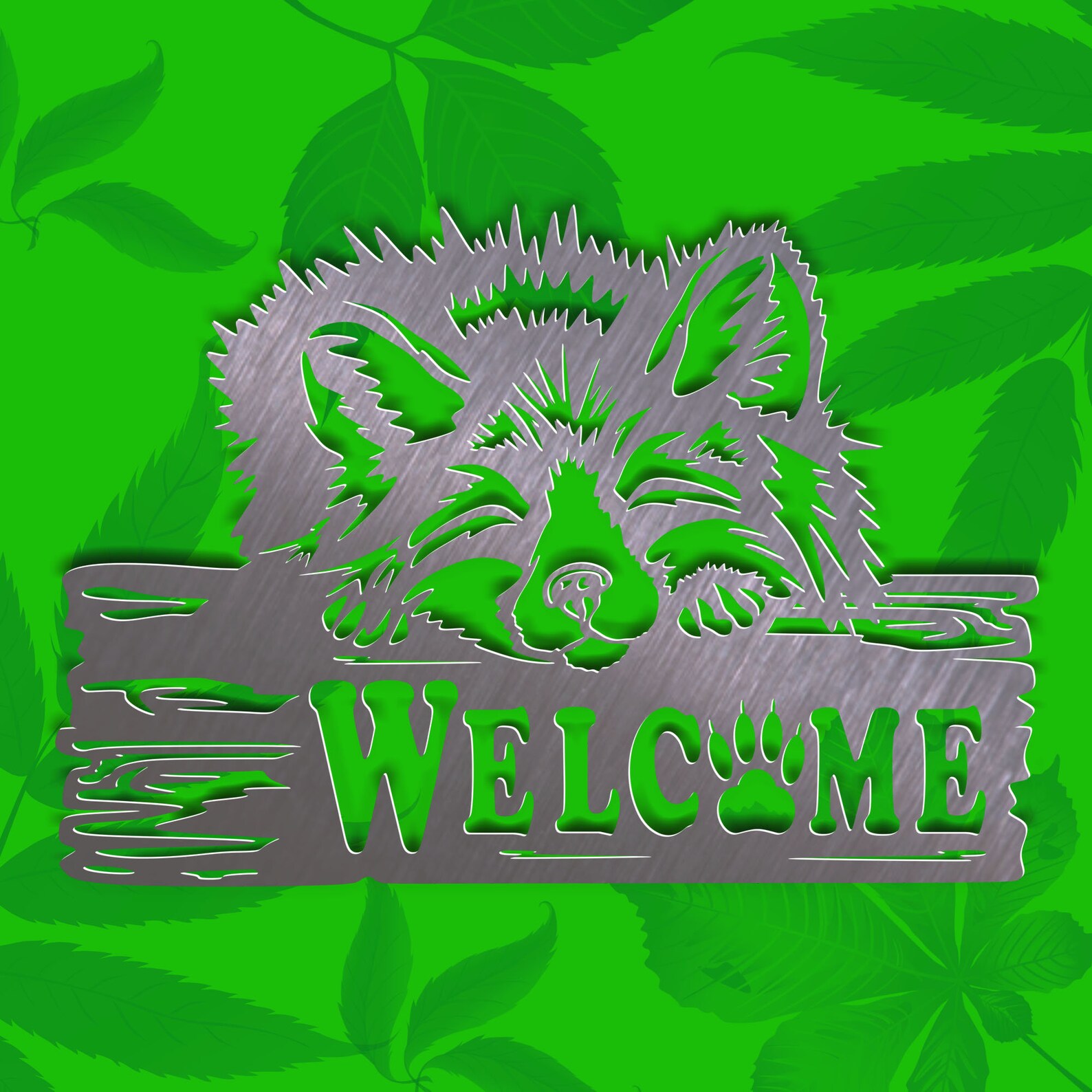 Signo de bienvenida svg Fox svg lindo fox clipart fox - Etsy México