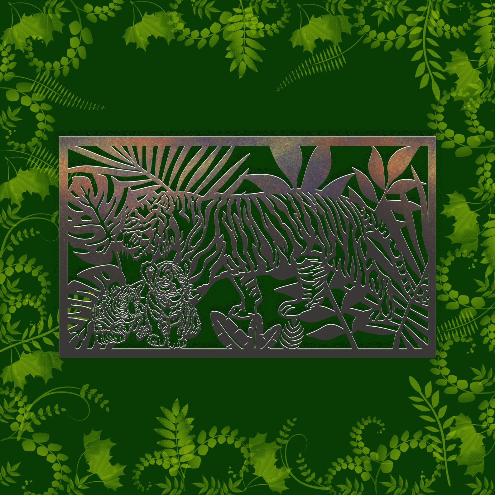 Tiger Svgtiger Digitaltiger Dxflaser Cnc Filetiger - Etsy