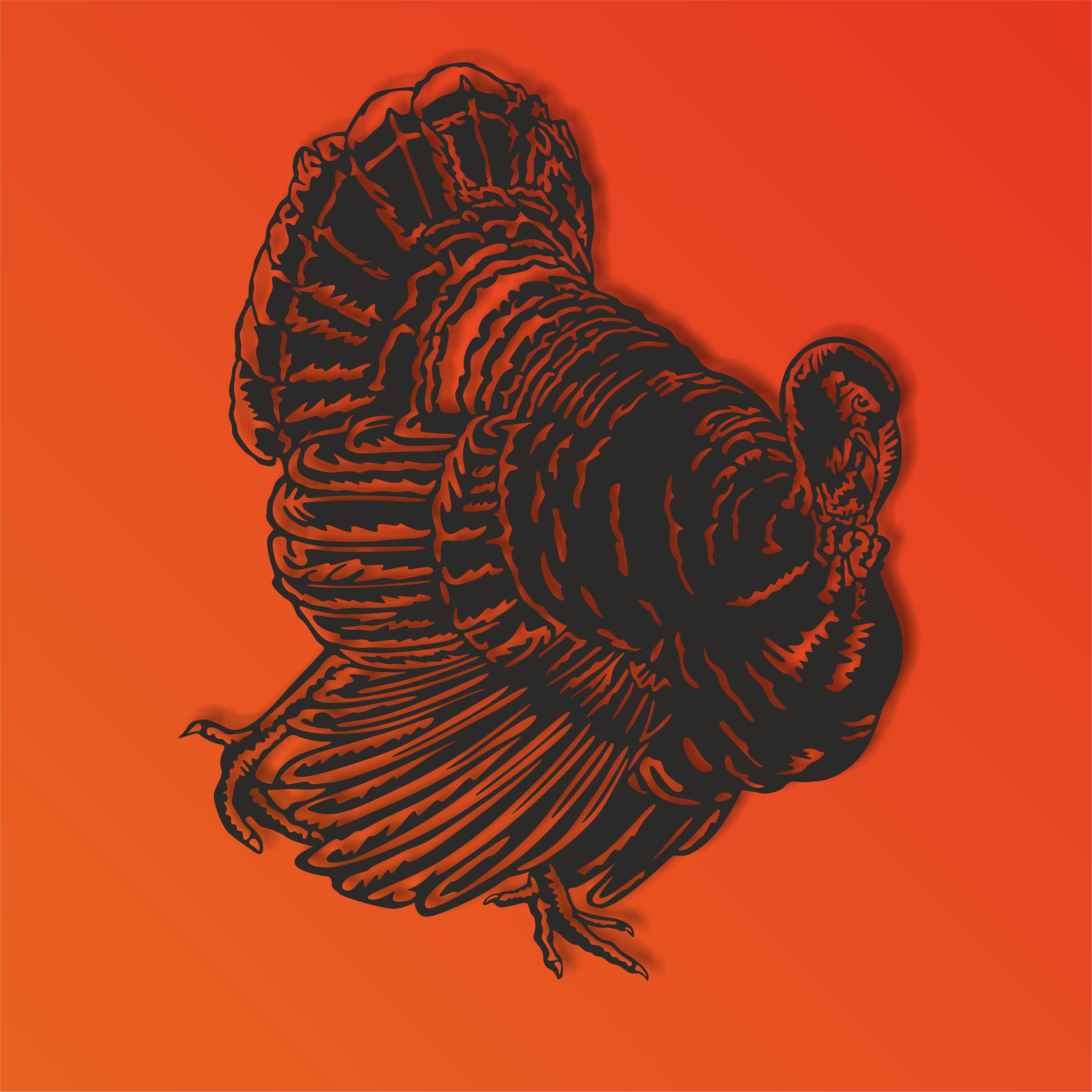 Cute Turkey Svg Turkey Printable Little Turkey Svg Turkey - Etsy