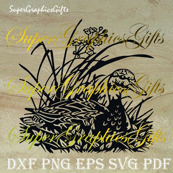 Duck svg Duck hunting svg Cut file Clipart/Laser cut / CNC | Etsy