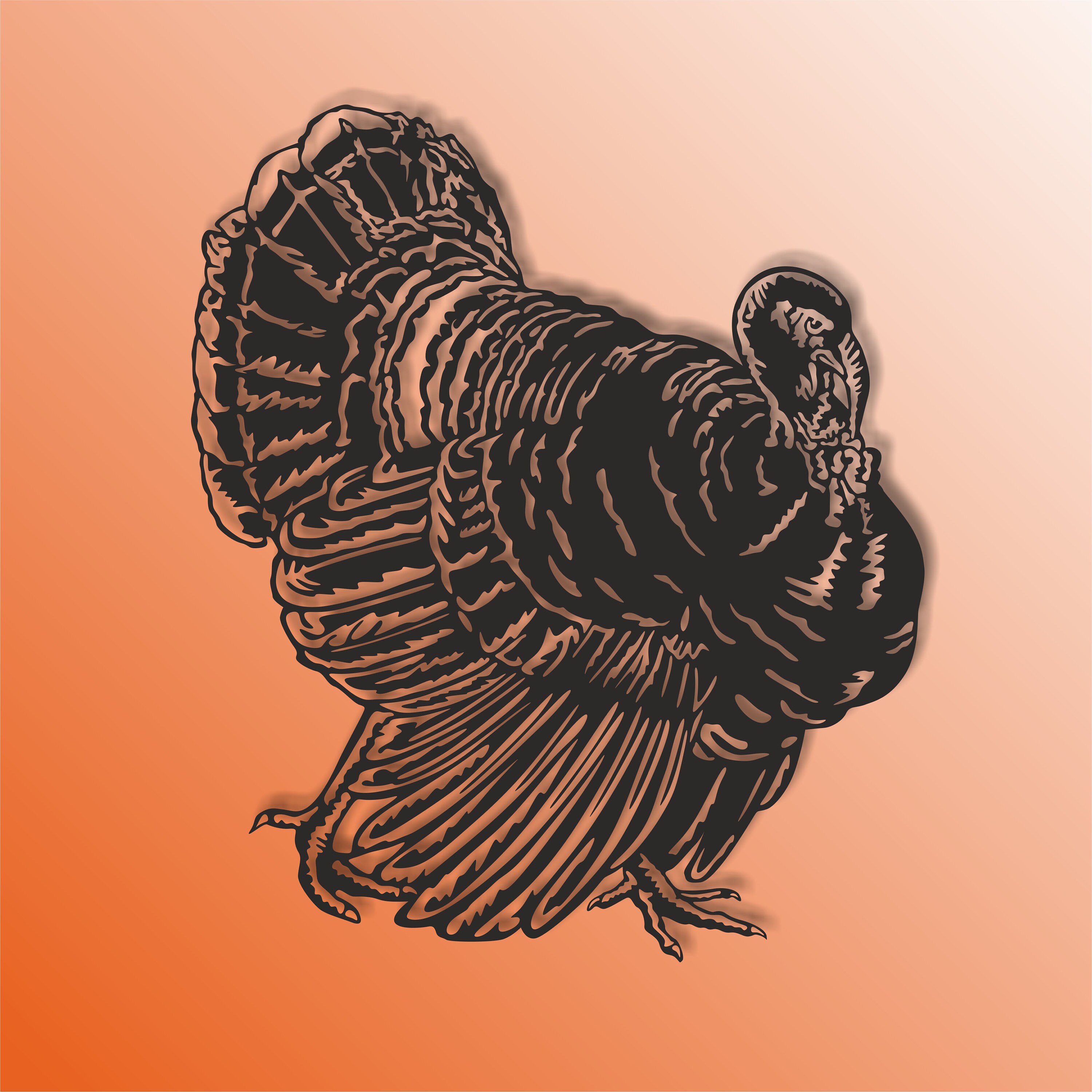 Cute Turkey Svg Turkey Printable Little Turkey Svg Turkey - Etsy