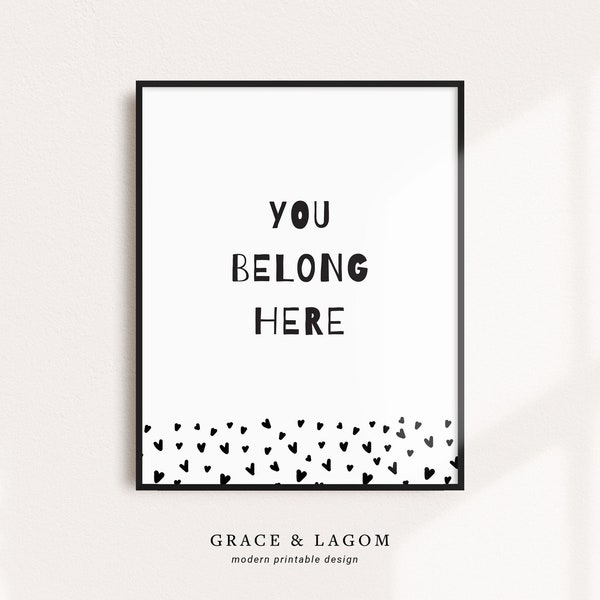 You Belong Here - Etsy