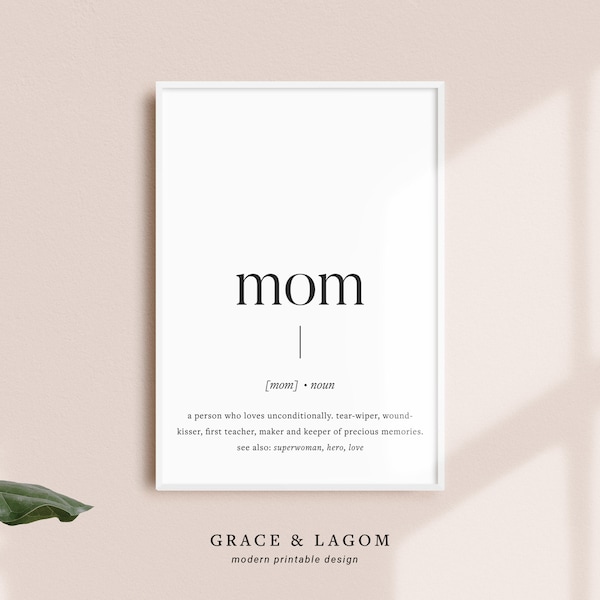 Mom Definition - Etsy