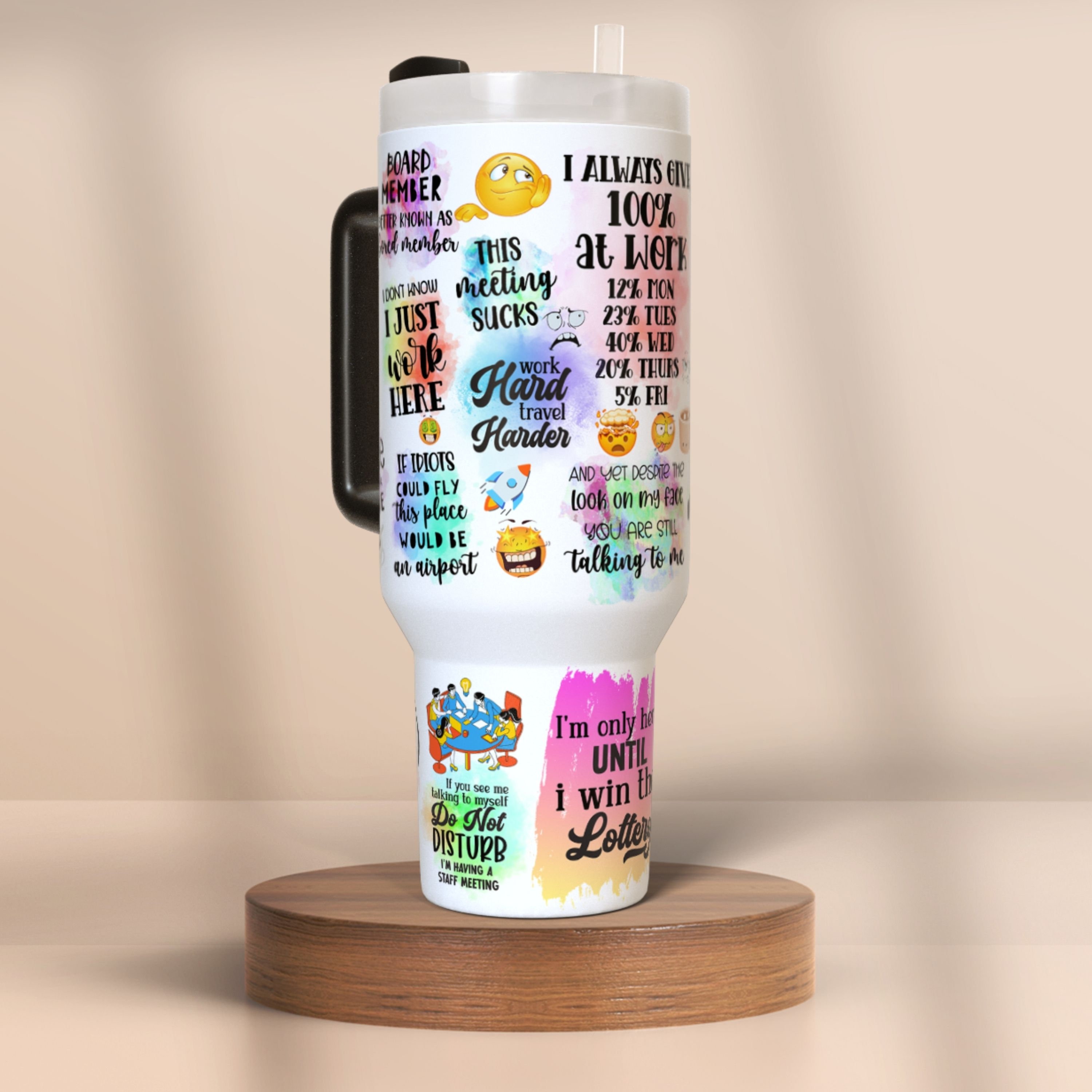 Funny Office Tumbler Wrap 40oz Tumbler Design, Funny Tumbler Wrap ...