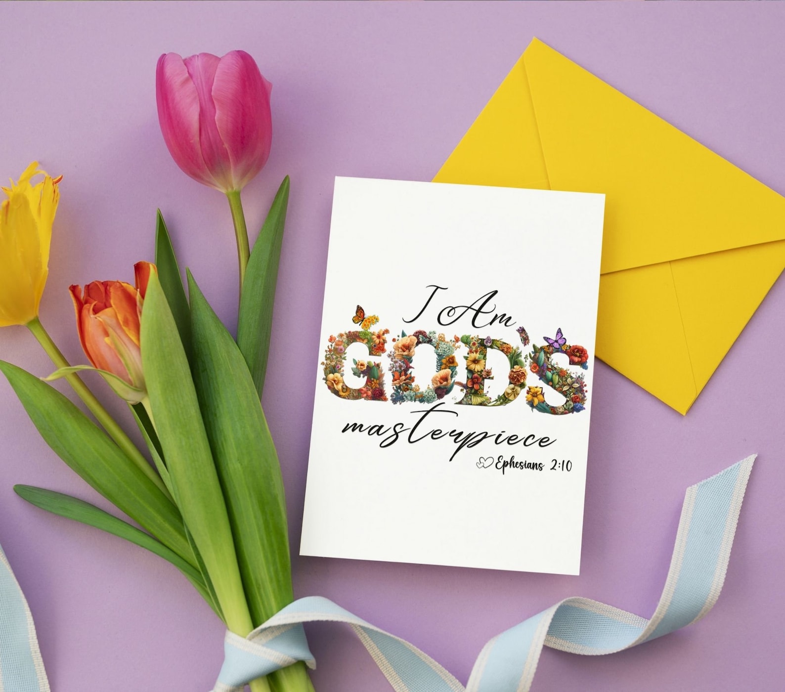 I Am God's Masterpiece PNG Files for Sublimation, God Christian PNG ...