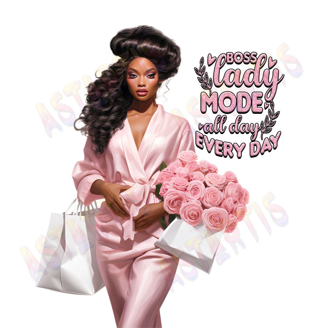 Boss Lady PNG, Afro Queen PNG, Melanin Girl, Black Queen Png, PNG ...