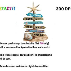 Salt in the Air Sand in My Hair PNG, Digital Design, Sublimation Design ...