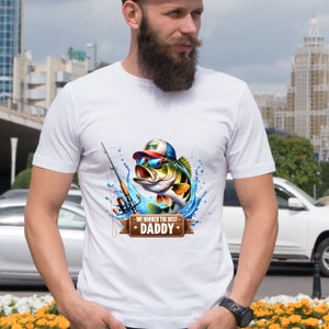 We Hooked the Best Daddy Funny Fishing Life Shirt, Fishing Dad Shirt ...