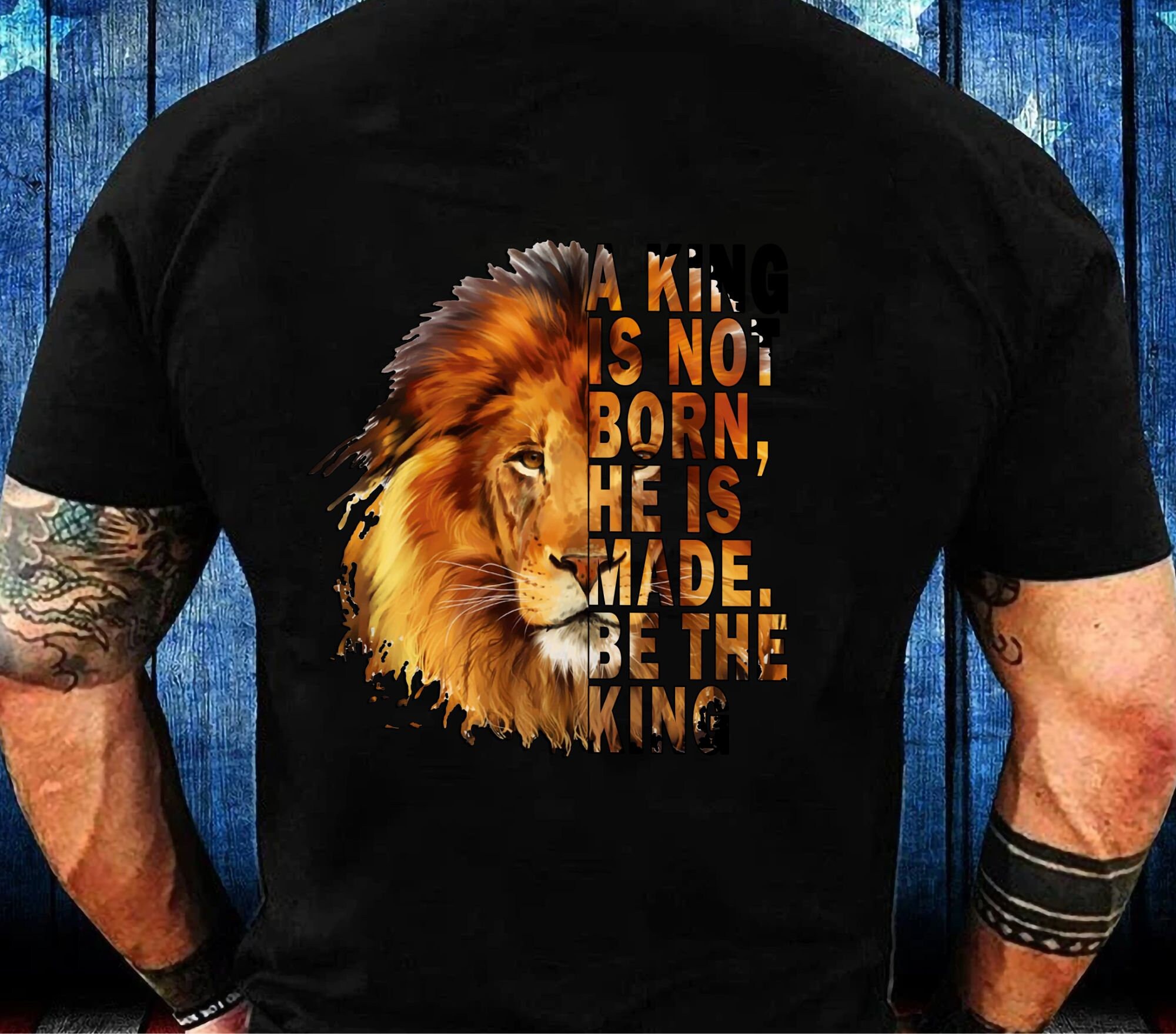 A King is Not Born, He is Made... PNG Watercolor, Digital PNG, Design ...