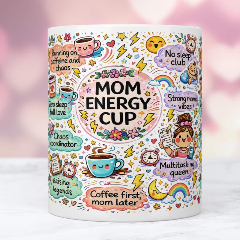 Motherhood Mug Funny - Etsy