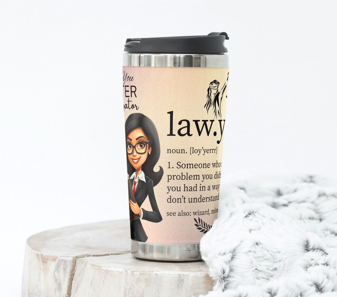 Funny Lawyer Definitiontumbler Wrap for 20 Oz. Skinny Tumbler PNG ...
