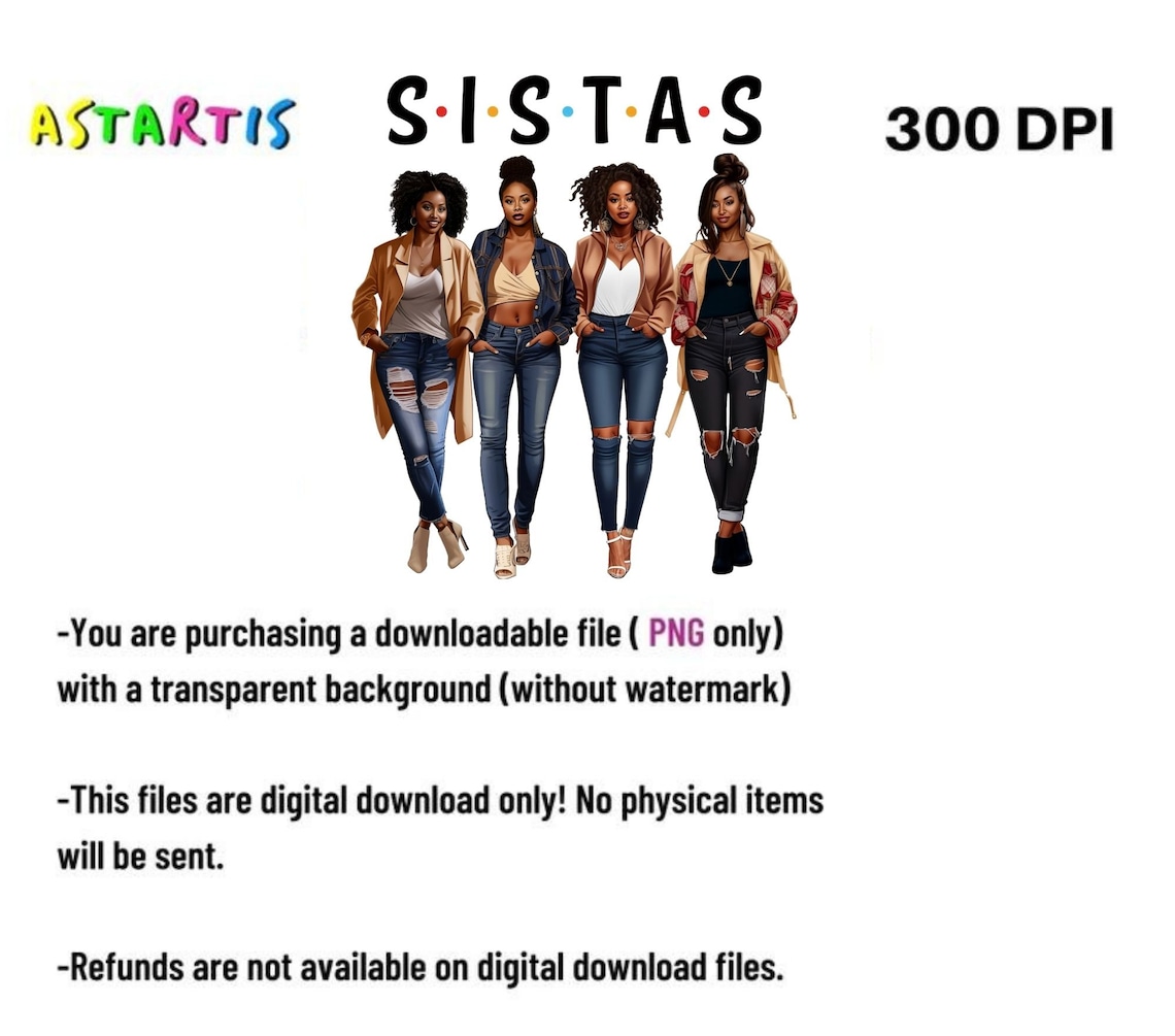 Sistas PNG Sisters Afro Women Together Black Woman Morena African ...