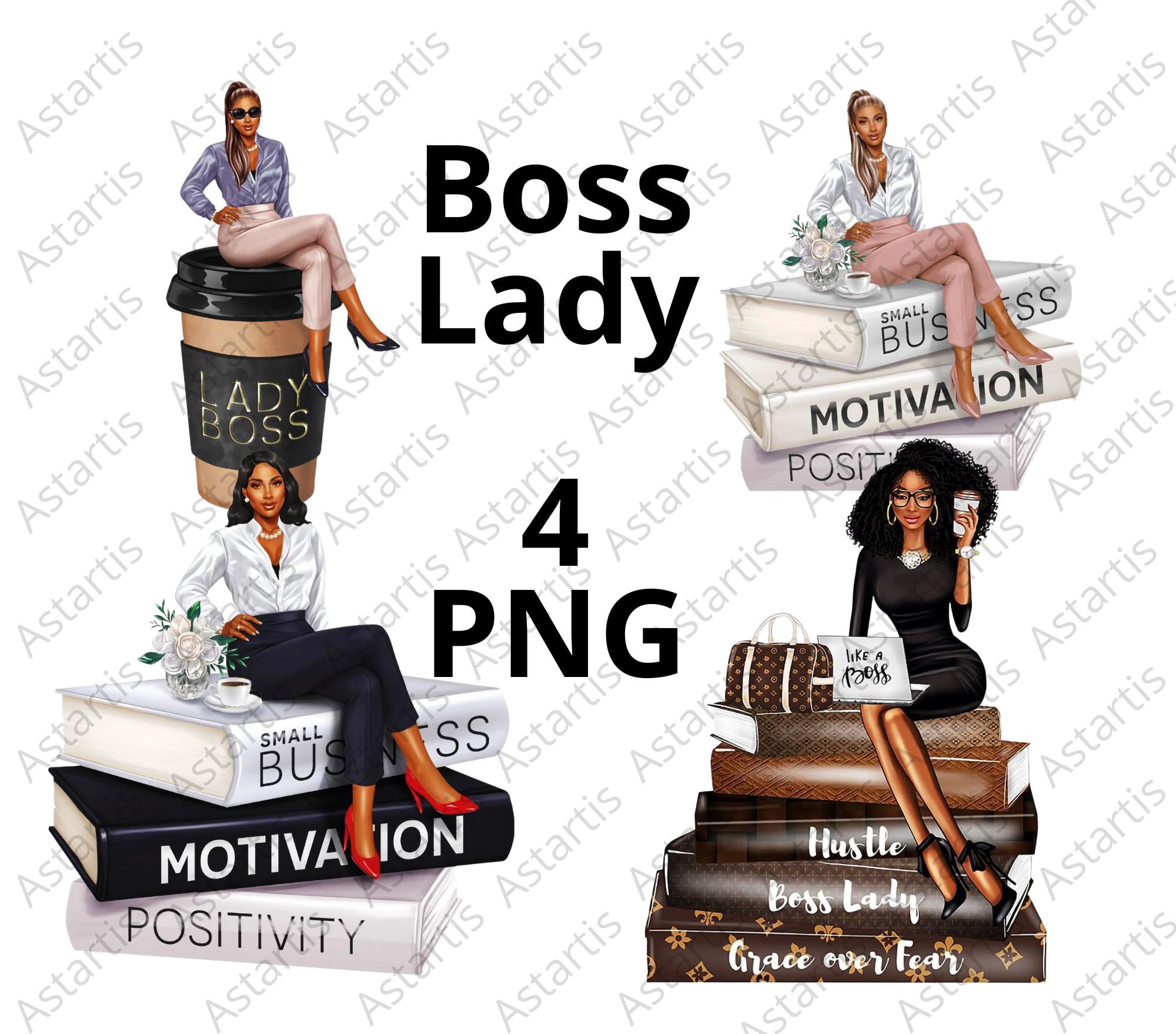 Female Boss Clipart