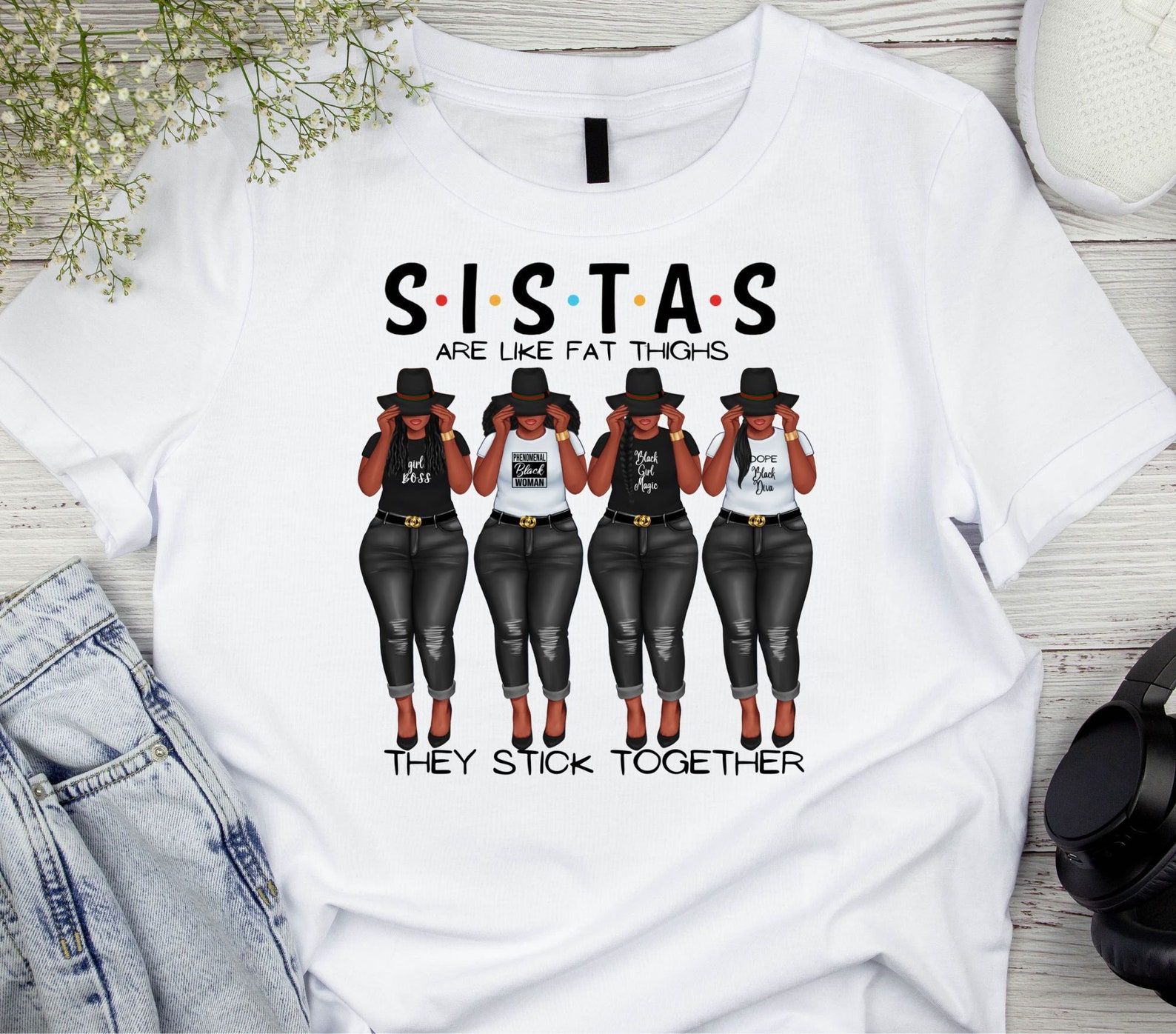 Sistas Sisters Afro Women Together, Are Like Fat Thighs, African ...