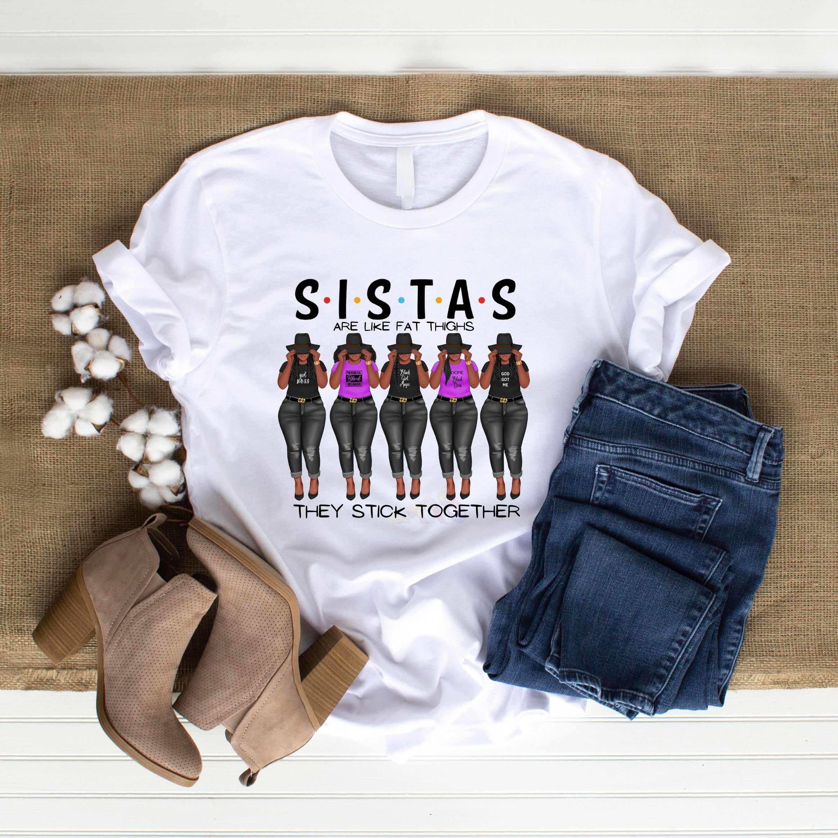 5 Sistas Sisters Afro Women Together, Black Sisters PNG, Sisterhood PNG ...