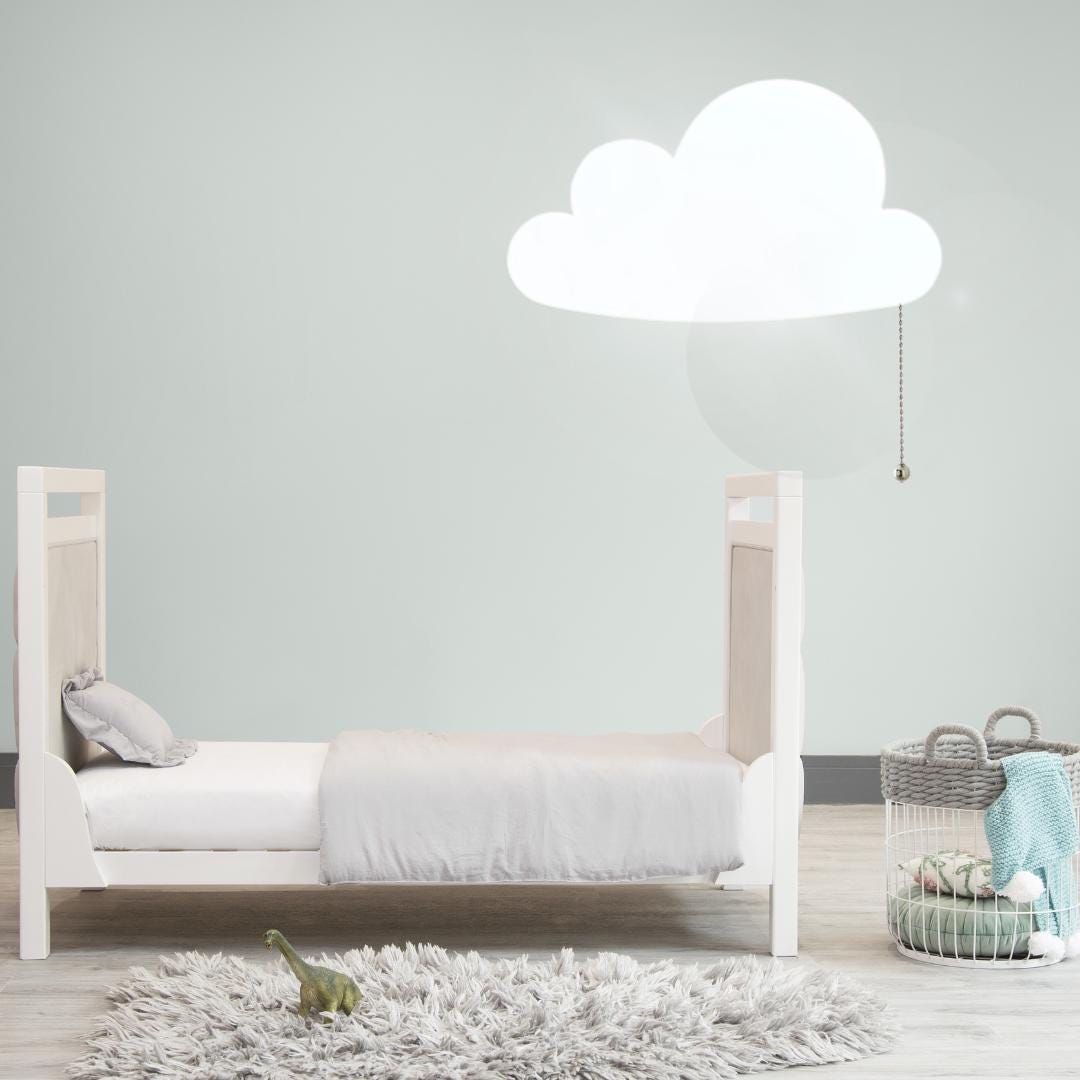 Cloud Shape Lamp, Wooden Wall Lamp, Cloud Led Night Light, Nursery Wall ...