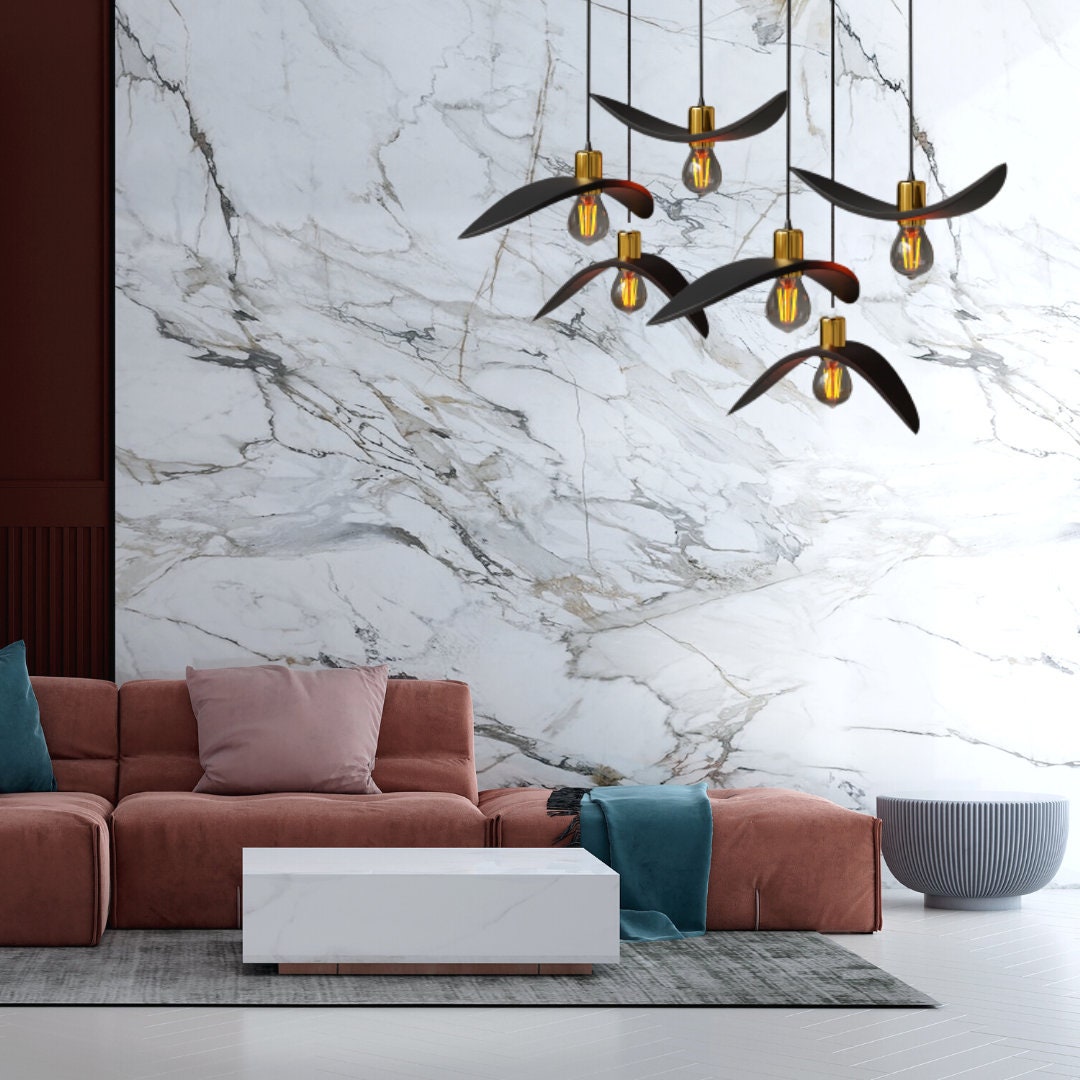 Animal Wings Lamp Bulb Standard E27 Wooden Pendant Lamp - Etsy