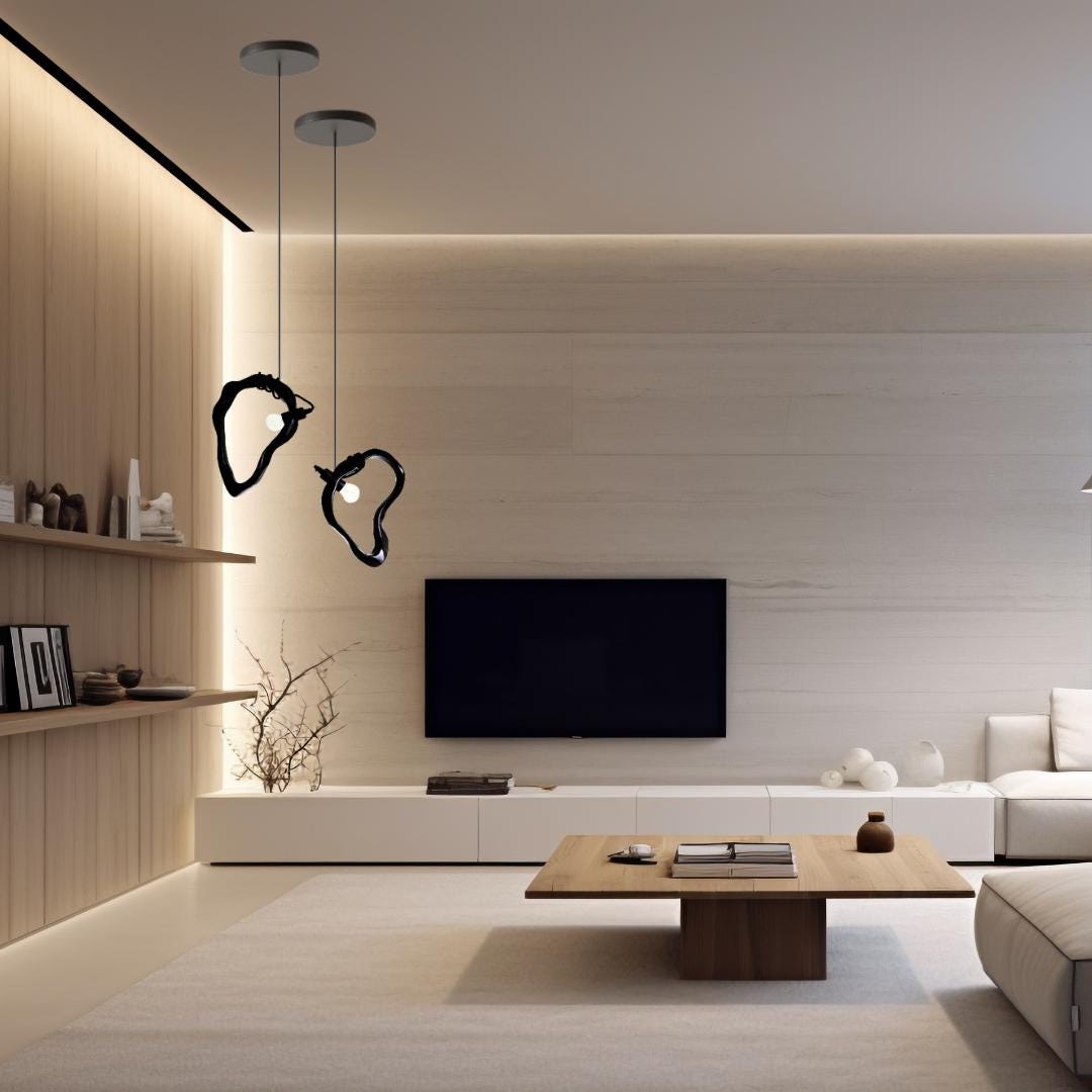 One Ring Lamp, Scandinavian Ceiling Lamp, Hanging Light, Stylish ...